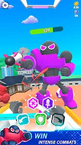 Mechangelion Robot Fighting Mod APK v3.1 Unlimited Money - Modarenapro.com